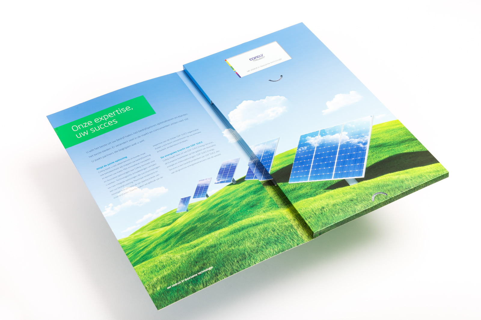 Custom quote folder for cofely - PixioCard