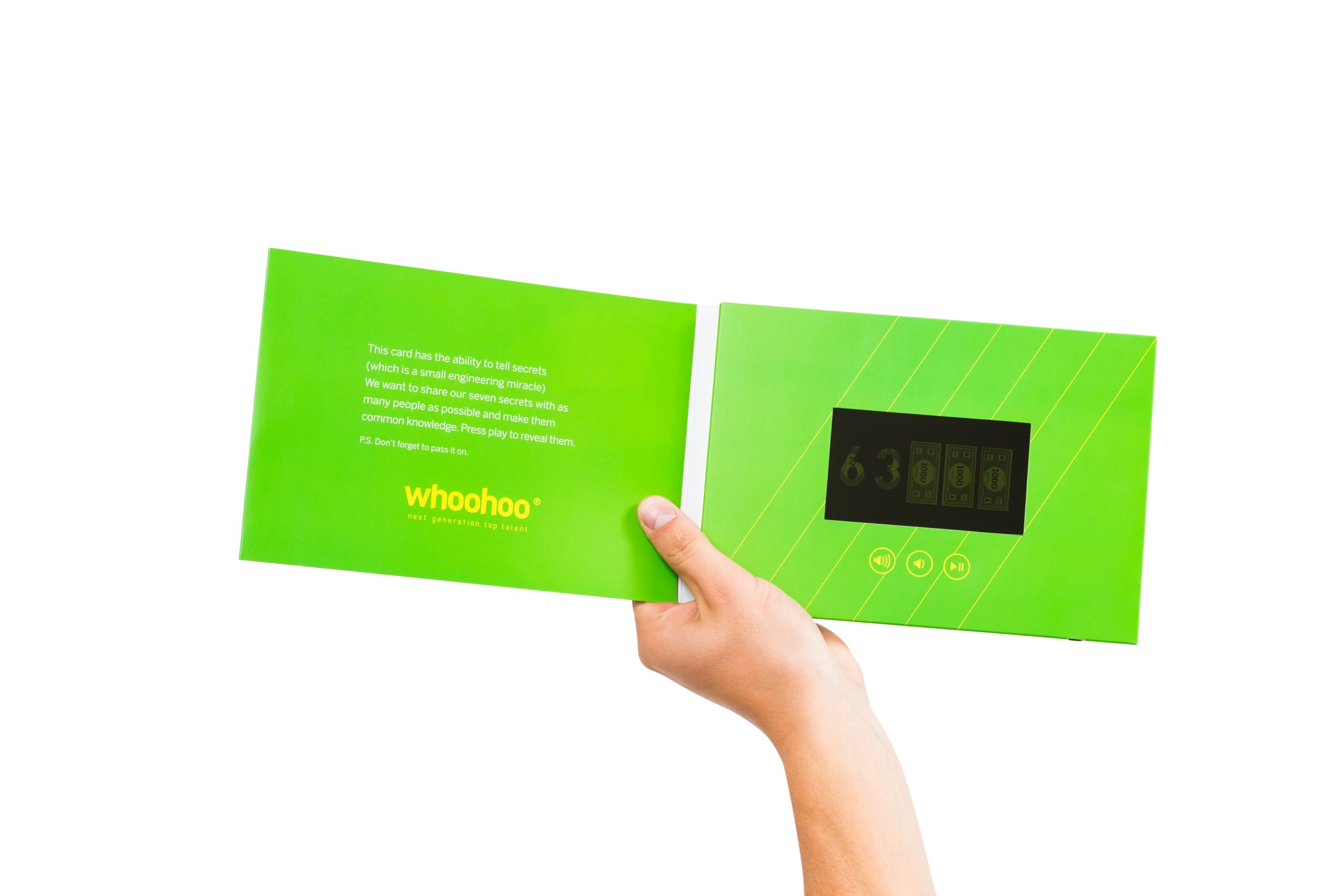 PixioCard example Personal invitation – Whoohoo